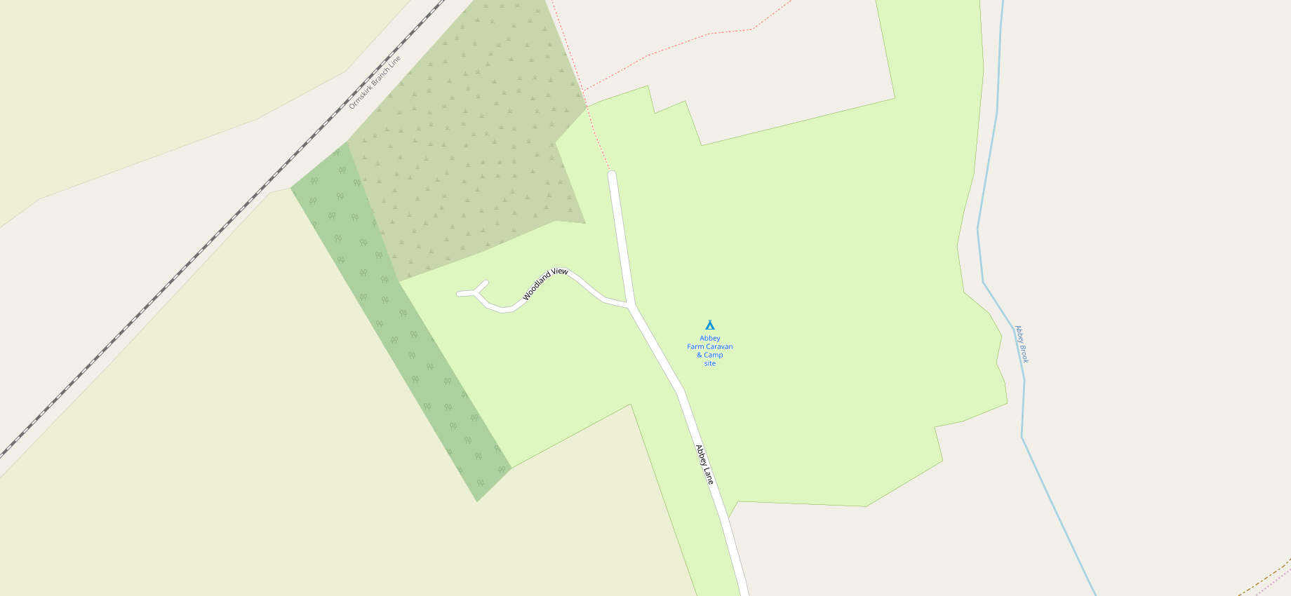 Camping Abbey Farm in Ormskirk, UK (2024) | JetCamp.com