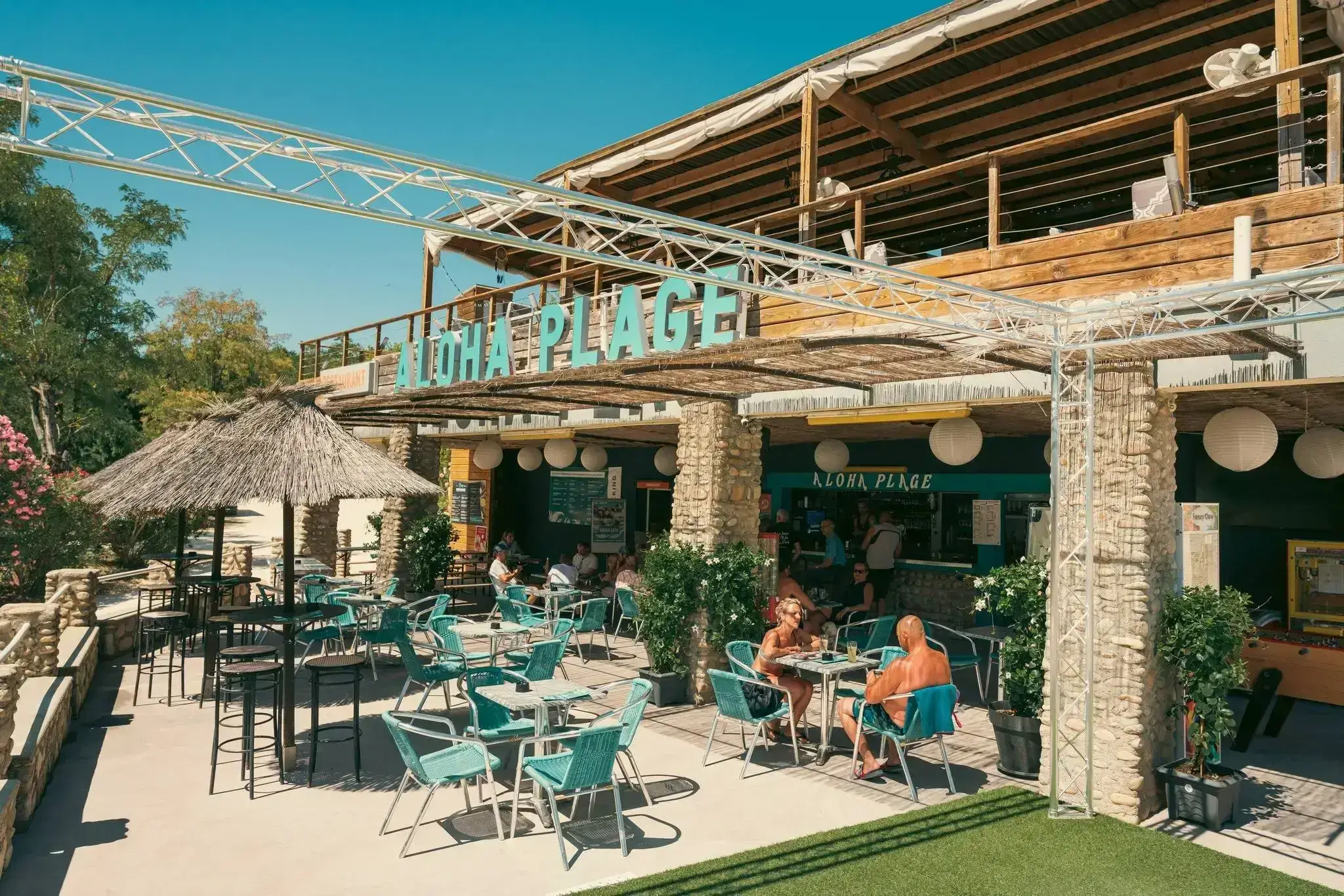 Camping Aloha Plage in Sampzon, France (2025) | All campings on JetCamp.com