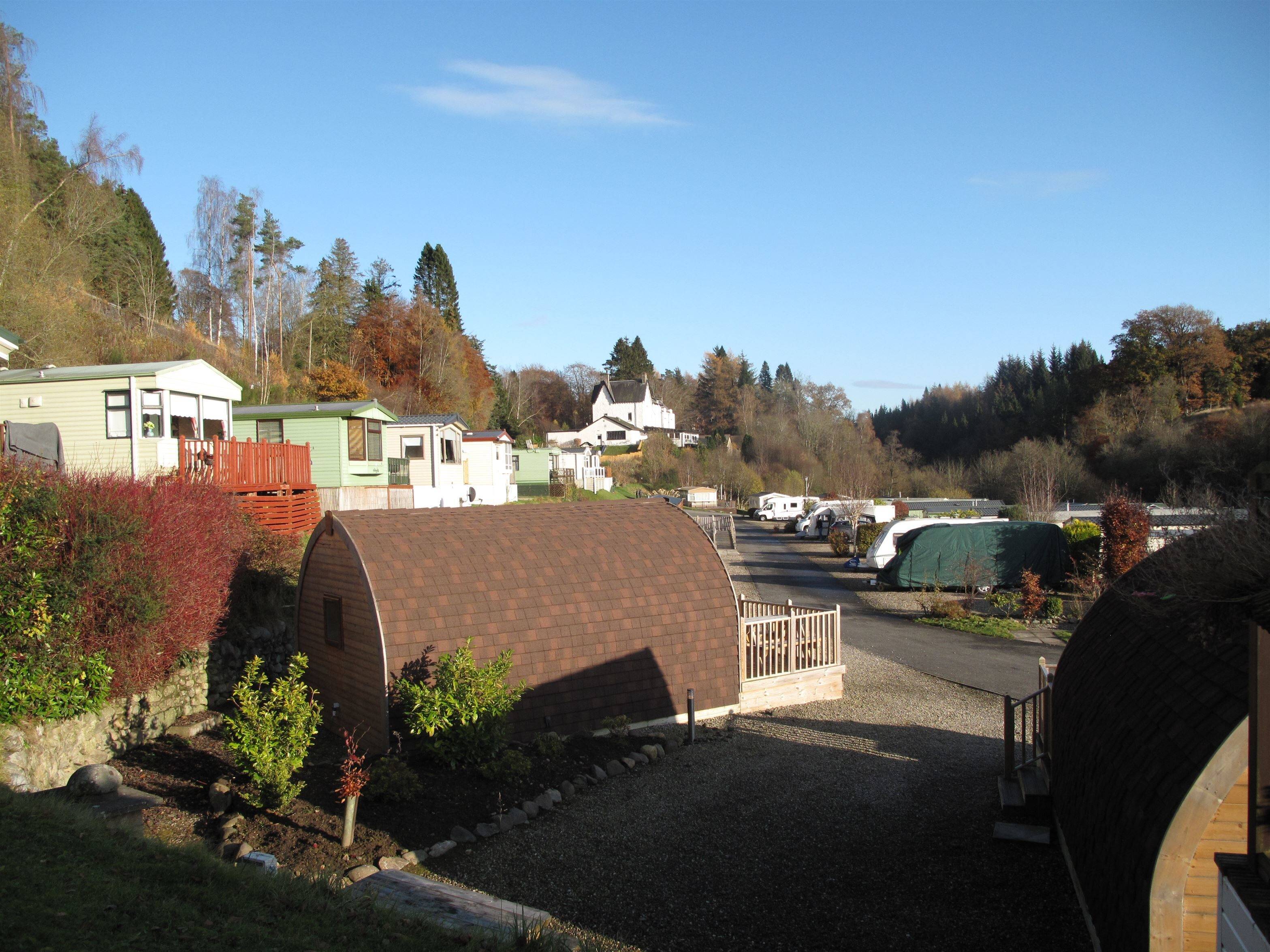 Camping Corriefodly Holiday Park in Bridge of Cally, UK (2024) | Book ...