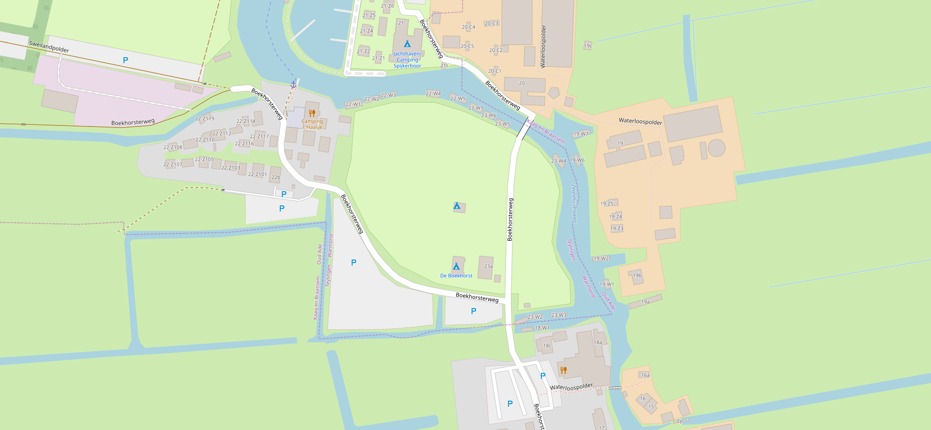 Camping de Boekhorst in Warmond - Netherlands