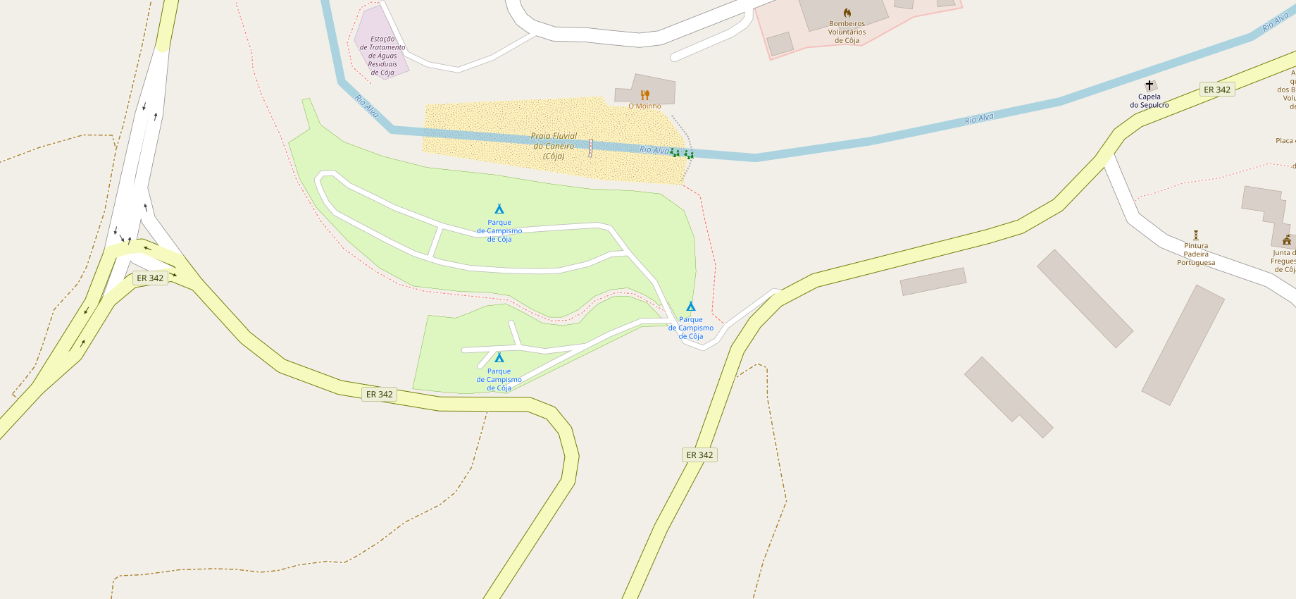 Camping de Côja em Coja, Portugal (2024) | JetCamp.com