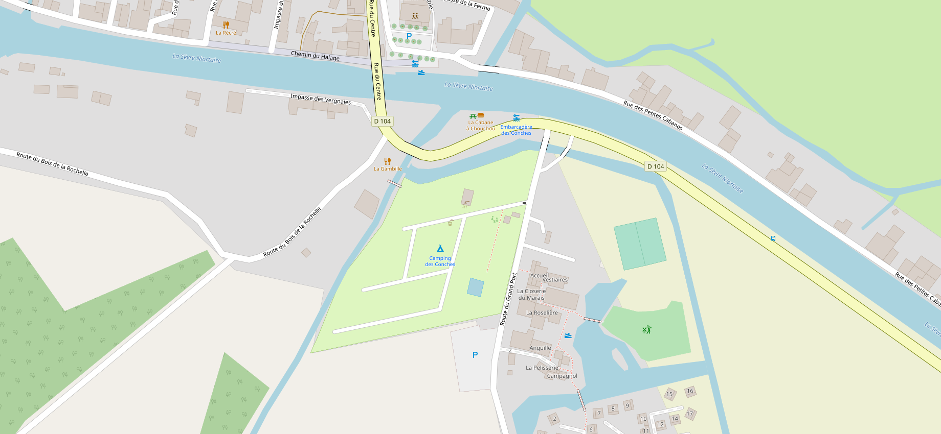 Camping Des Conches in Damvix, France (2023) | JetCamp.com