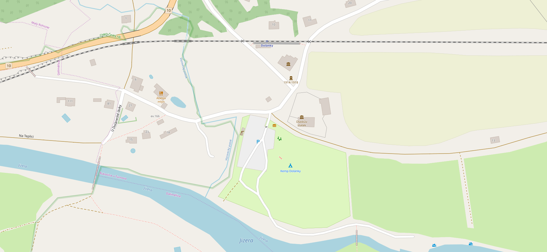 Camping Dolánky in Turnov, Tsjechië (2024) | JetCamp.com