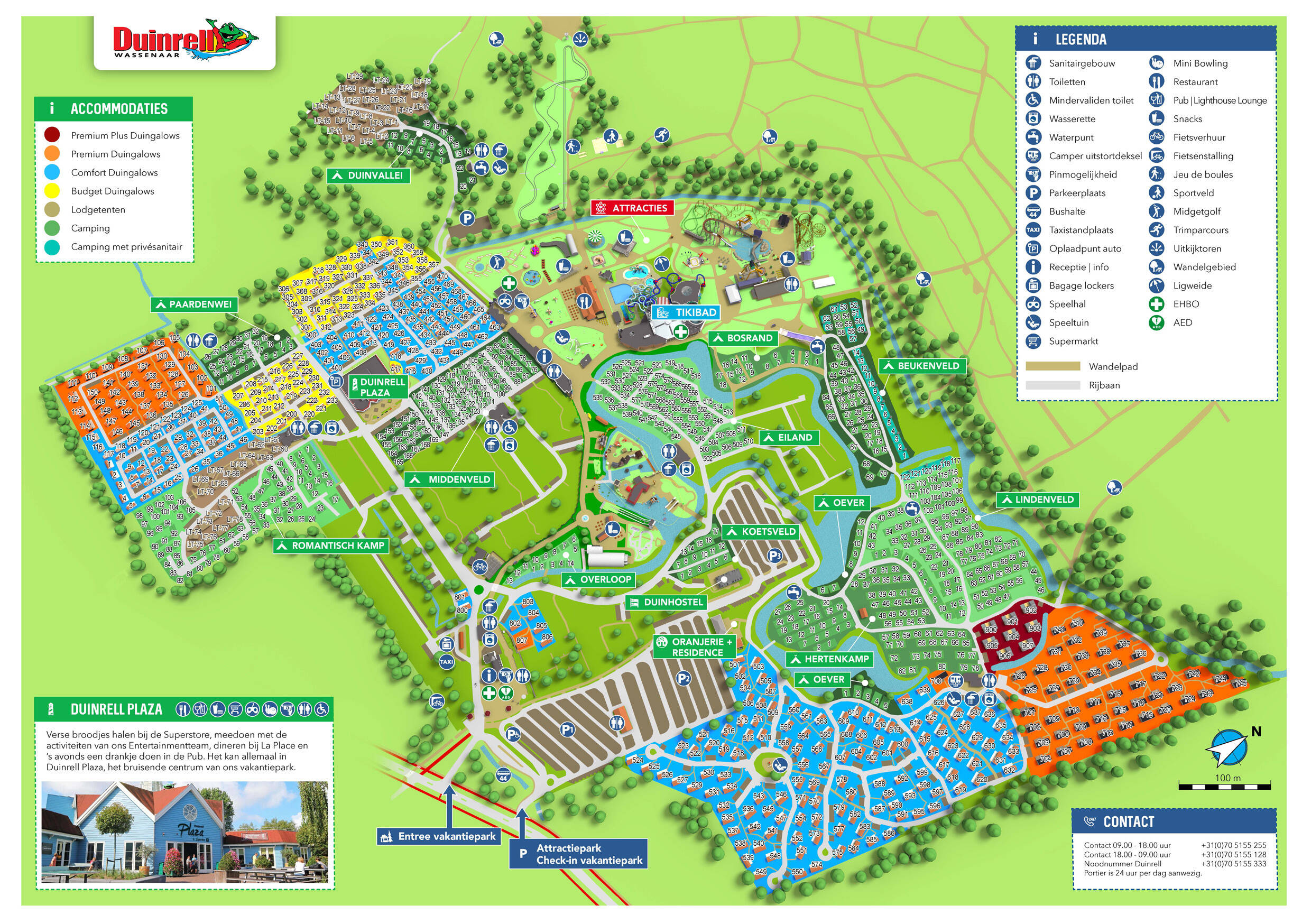 Camping Duinrell in Wassenaar, Netherlands | JetCamp.com