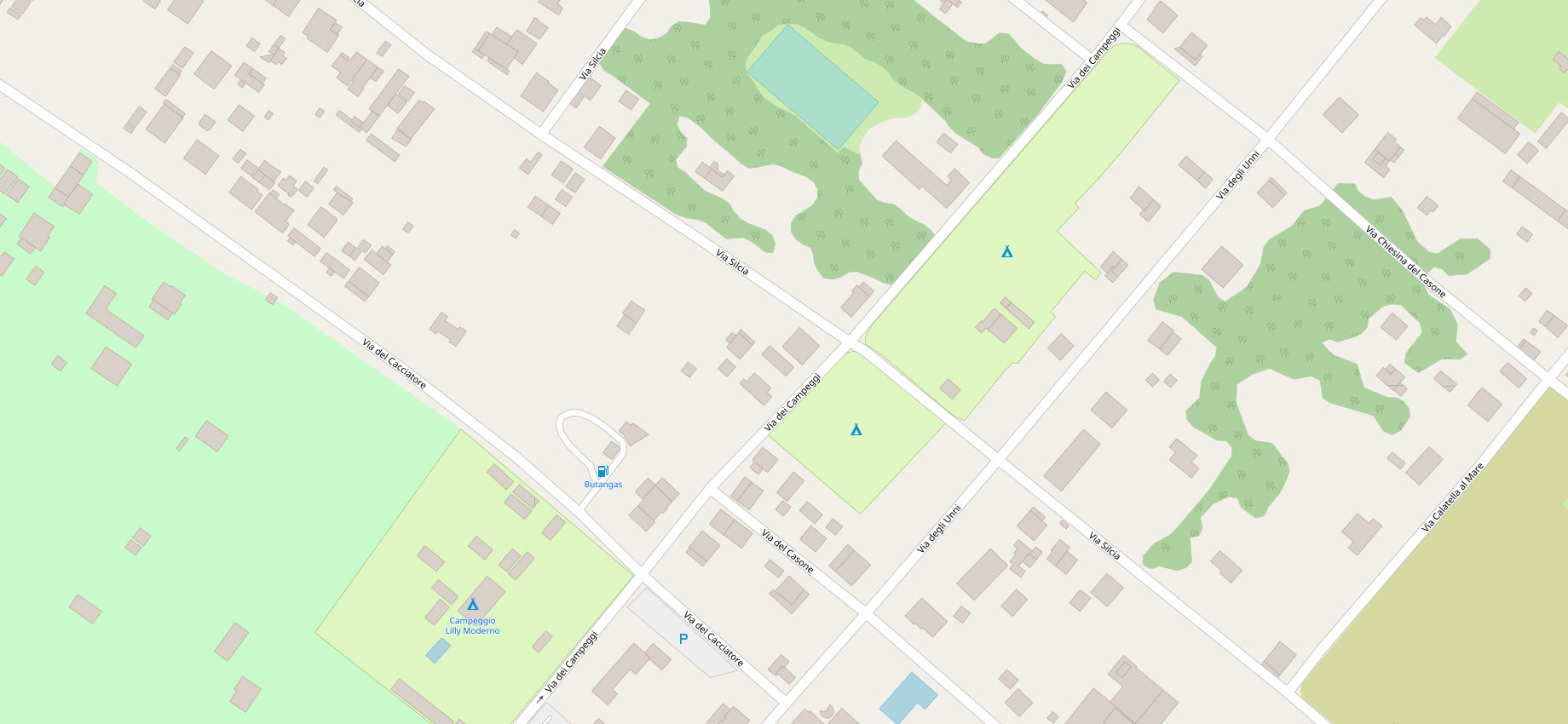 Camping Edera in Massa, Italië (2024) | Alle campings op JetCamp.com