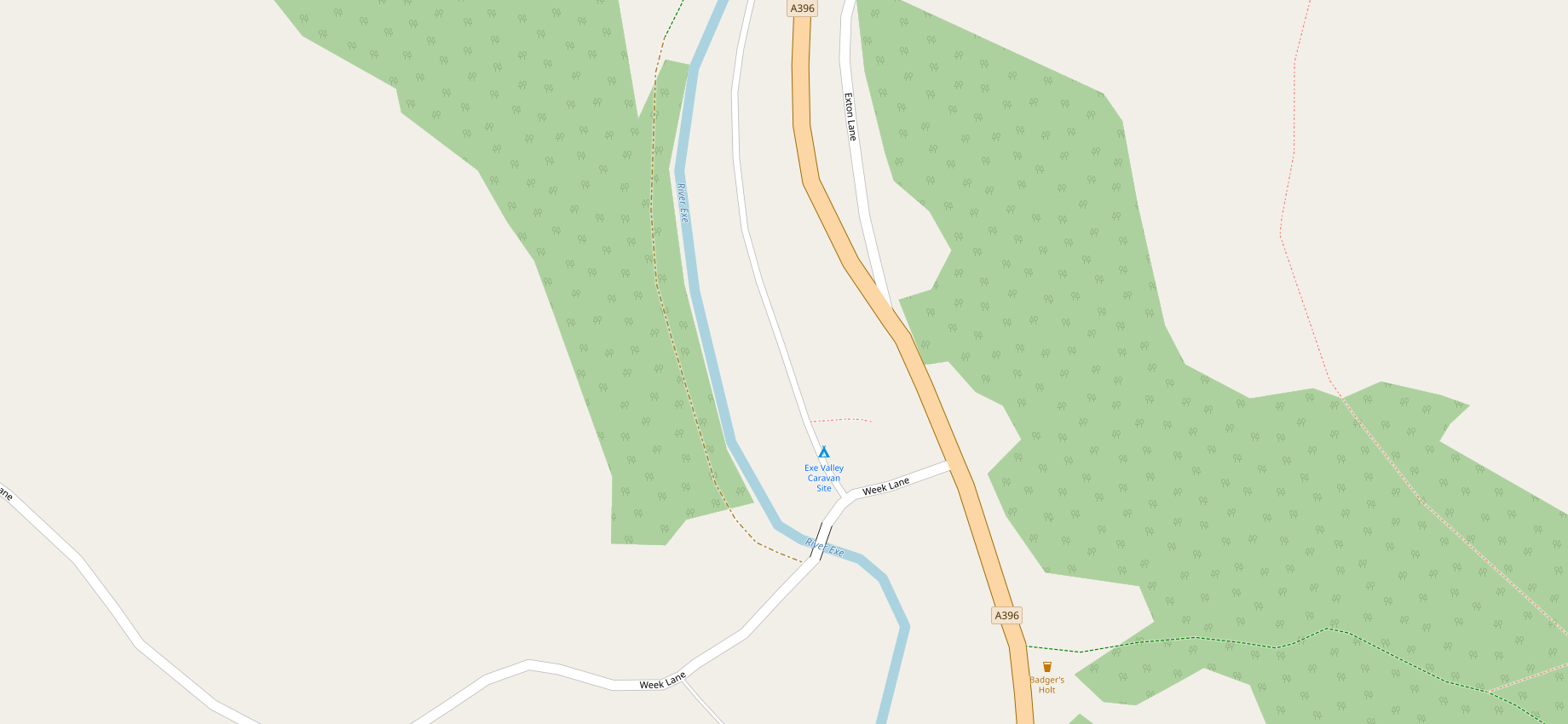 Camping Exe Valley Caravan Site in Bridgetown, UK (2024) | JetCamp.com