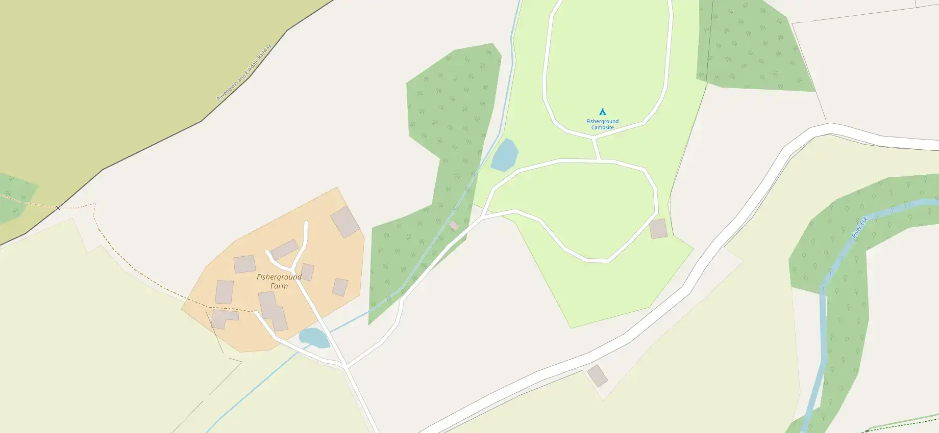 Camping Fisherground Campsite in Holmrook, UK (2025) | JetCamp.com