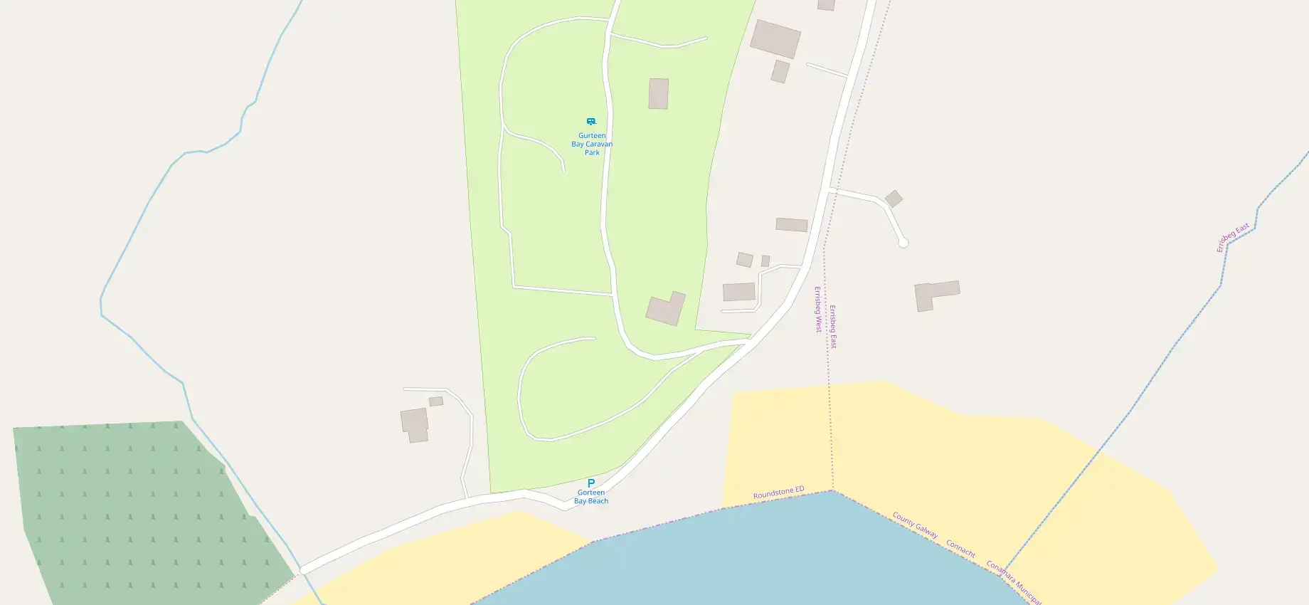 Camping Gurteen Bay in Roundstone, Ireland (2026) | JetCamp.com