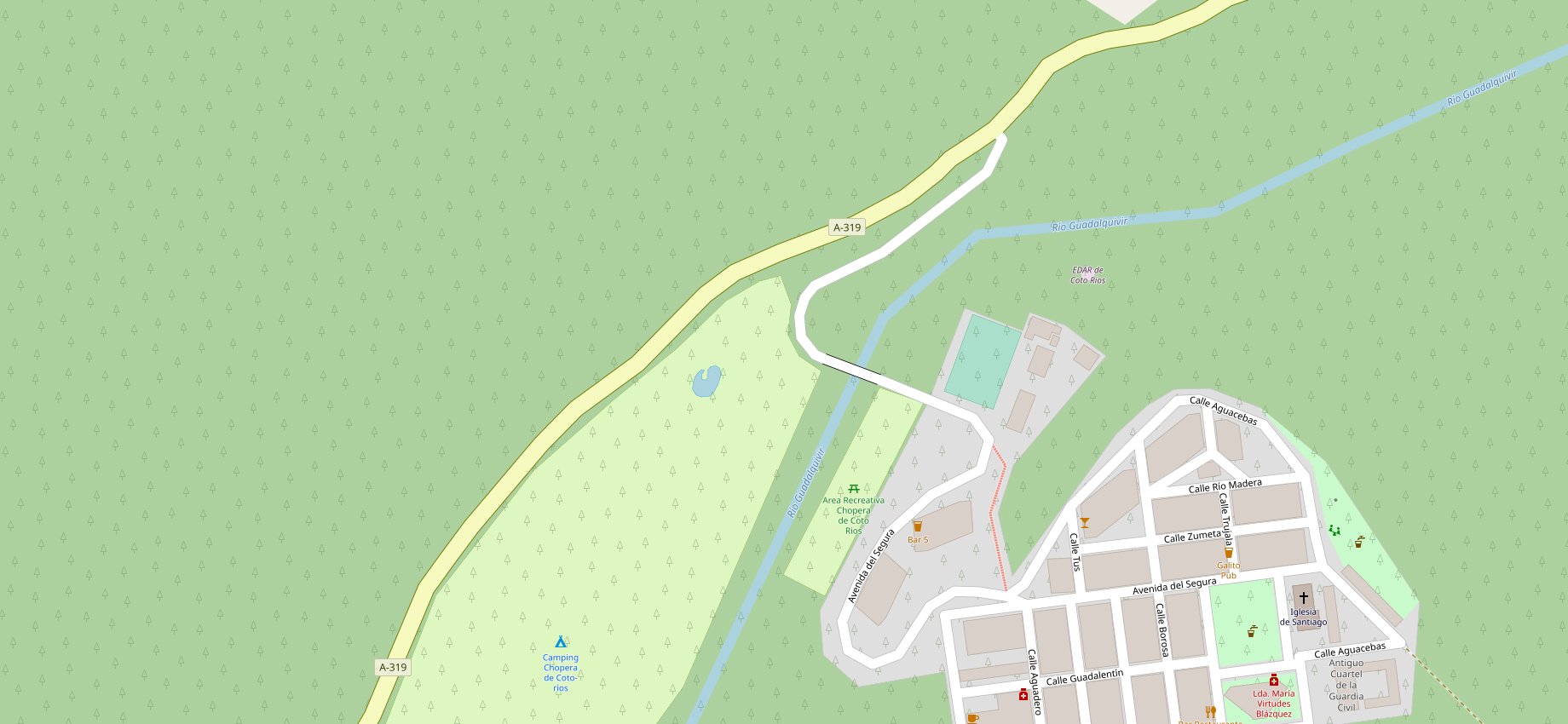 Camping La Chopera De Coto Ríos in Cazorla, Spain | JetCamp.com