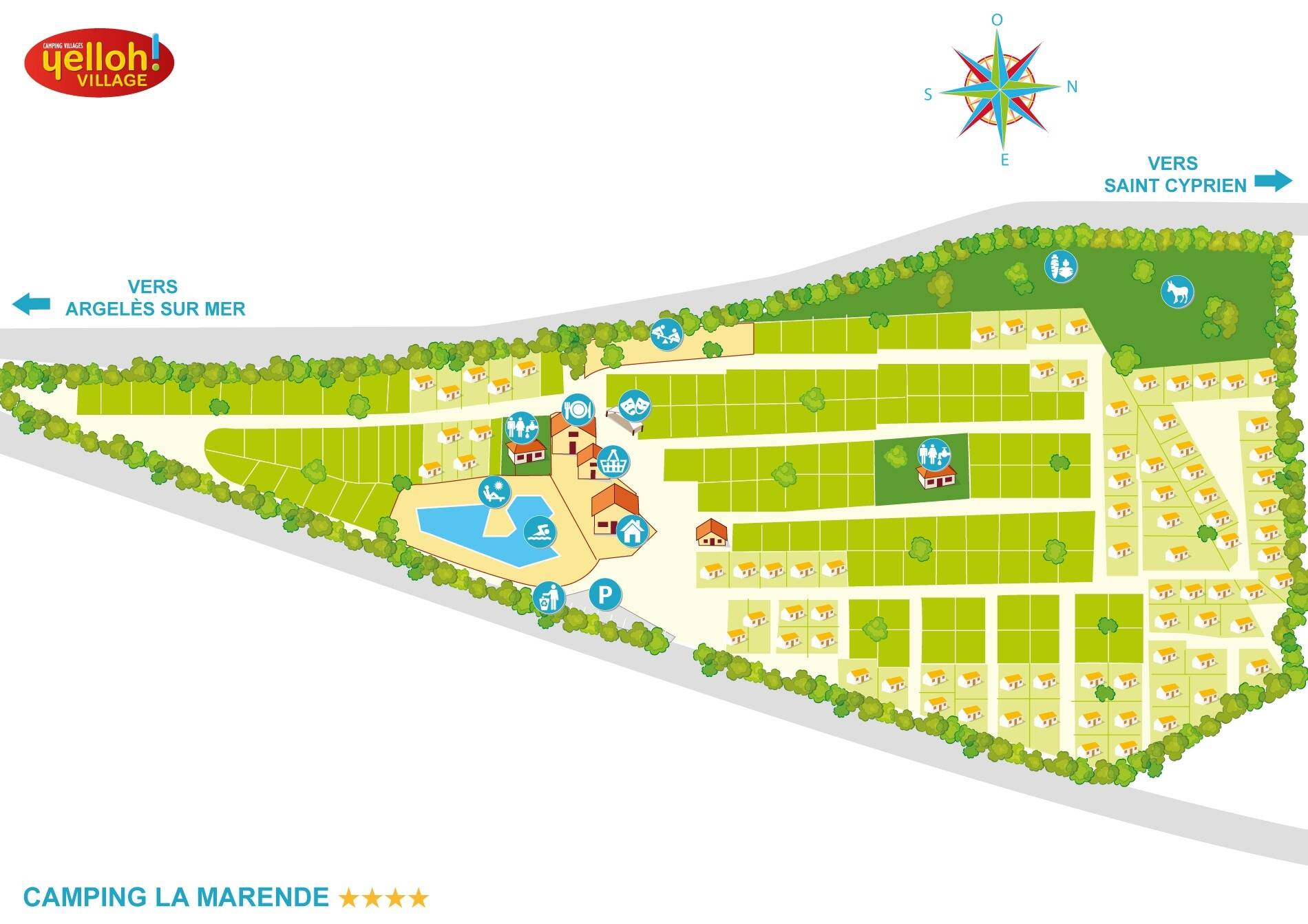 Camping La Marende, Argelès-sur-Mer, France (2024) | Réservez votre ...