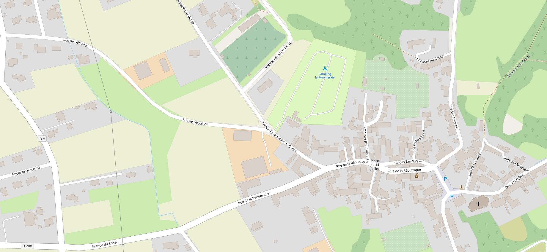 Camping La Pommeraie in Gerde, France (2025) | All campings on JetCamp.com