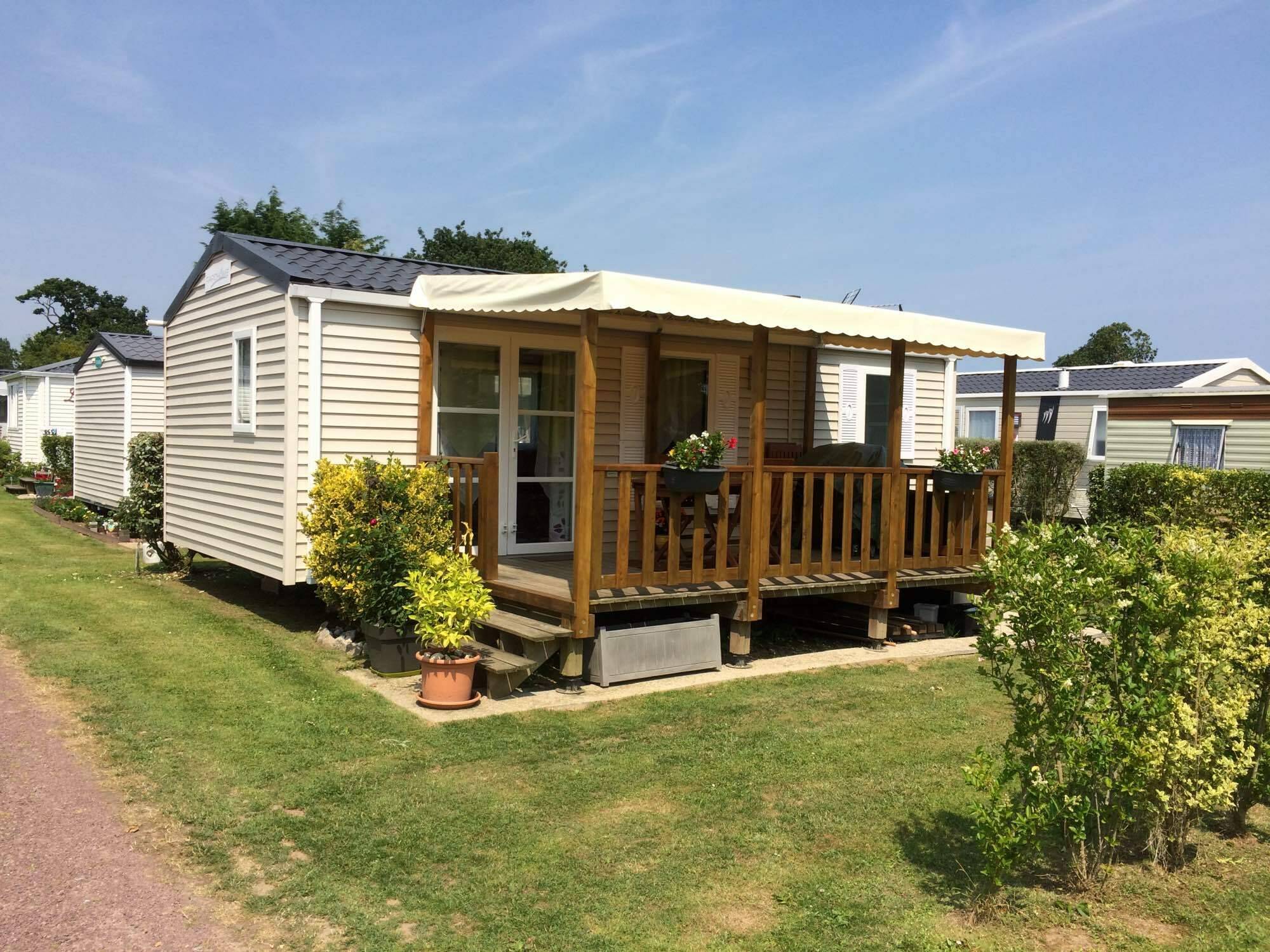 Camping Le Rivage Quettehou in Quettehou, Frankrijk (2025) | JetCamp.com