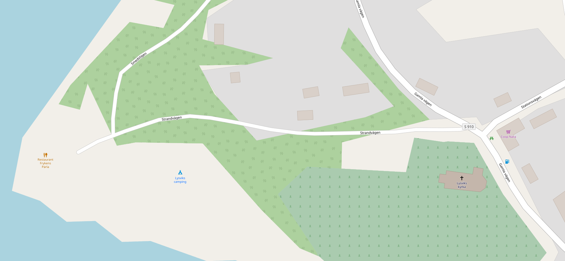 Camping Lysvik in Lysvik, Zweden (2025) | JetCamp.com