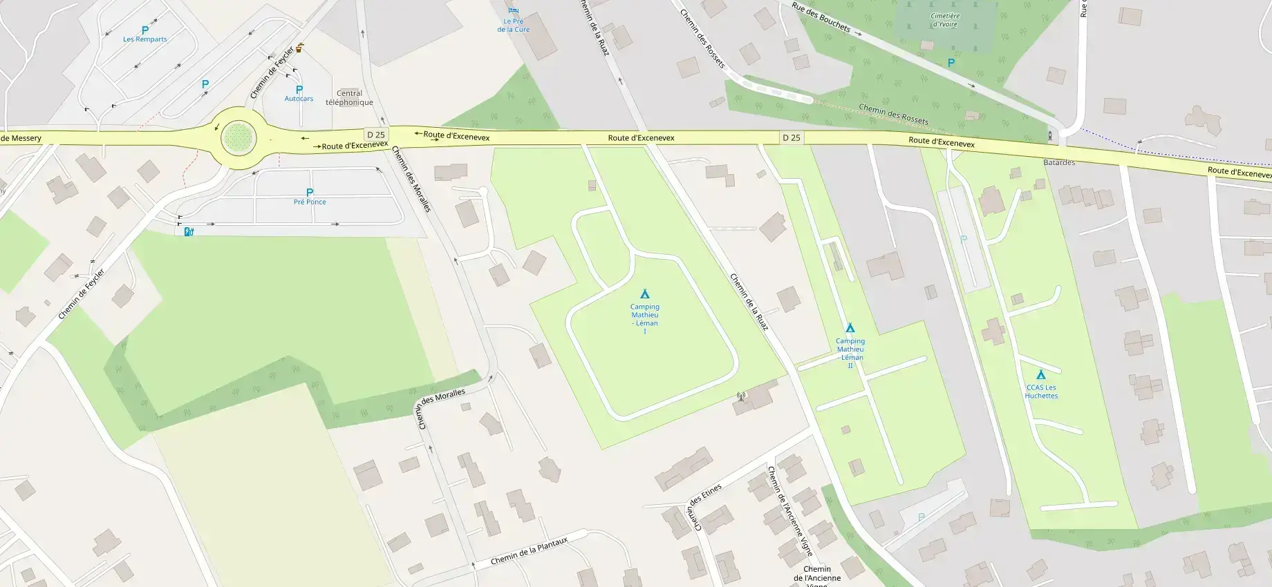 Camping Mathieu in Yvoire, Frankrijk (2025) | JetCamp.com