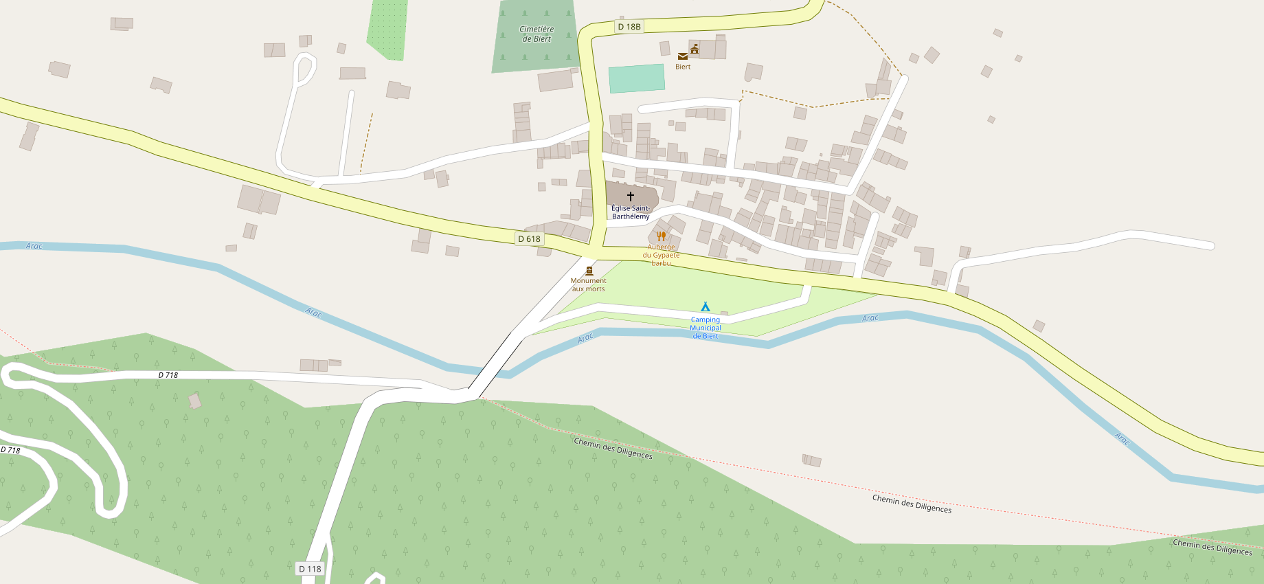 Camping Municipal Biert, Biert, France (2024) | JetCamp.com