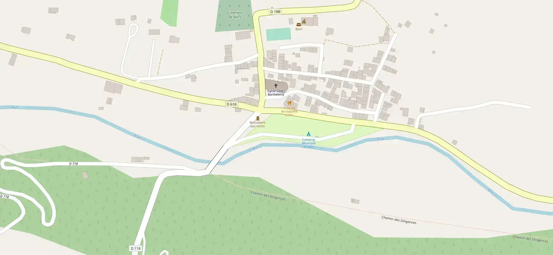 Camping Municipal Biert, Biert, France (2025) | JetCamp.com