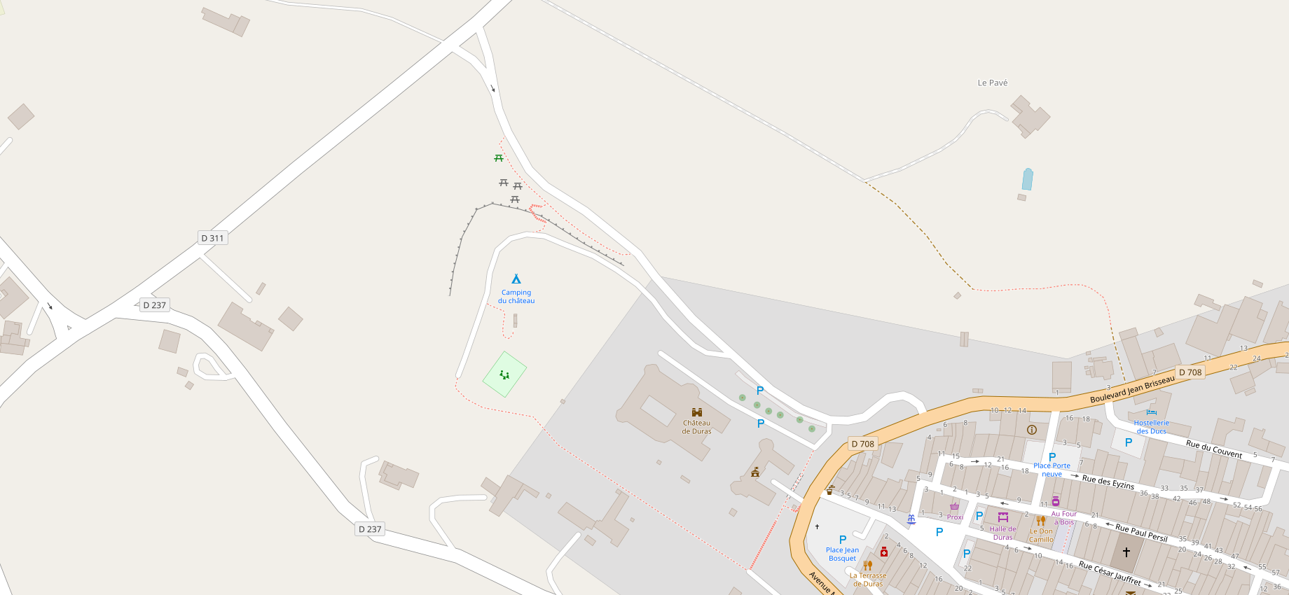 Camping Municipal Duras in Duras, France (2025) | JetCamp.com