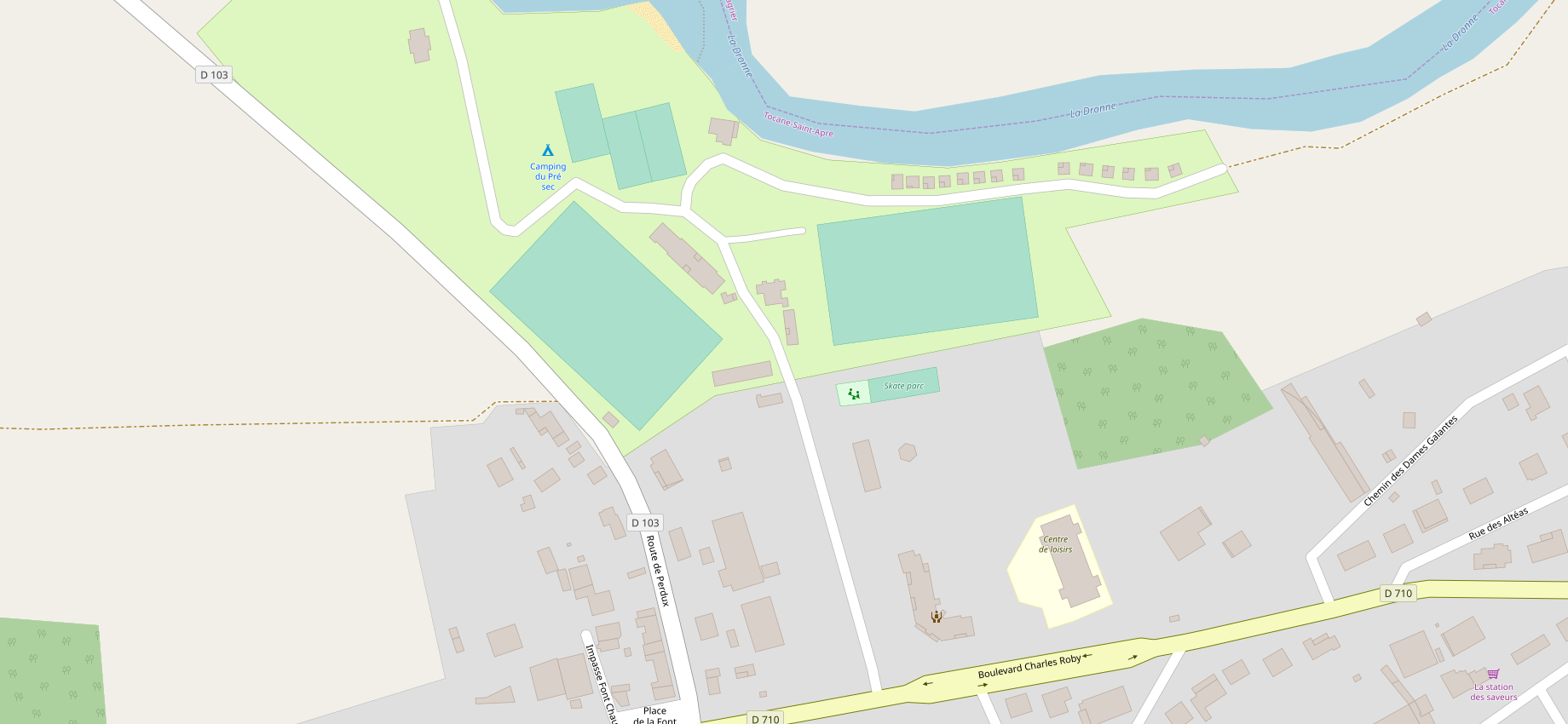 Camping Municipal Le Pré Sec in Tocane-Saint-Apre, France (2024 ...