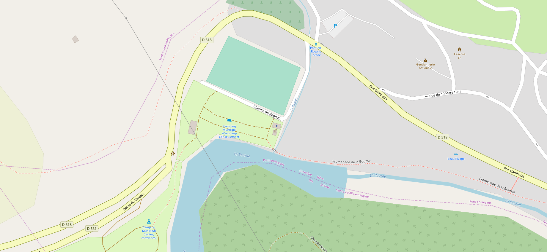 Camping Municipal Pont-en-royans in Pont-en-royans, France (2024) | All ...