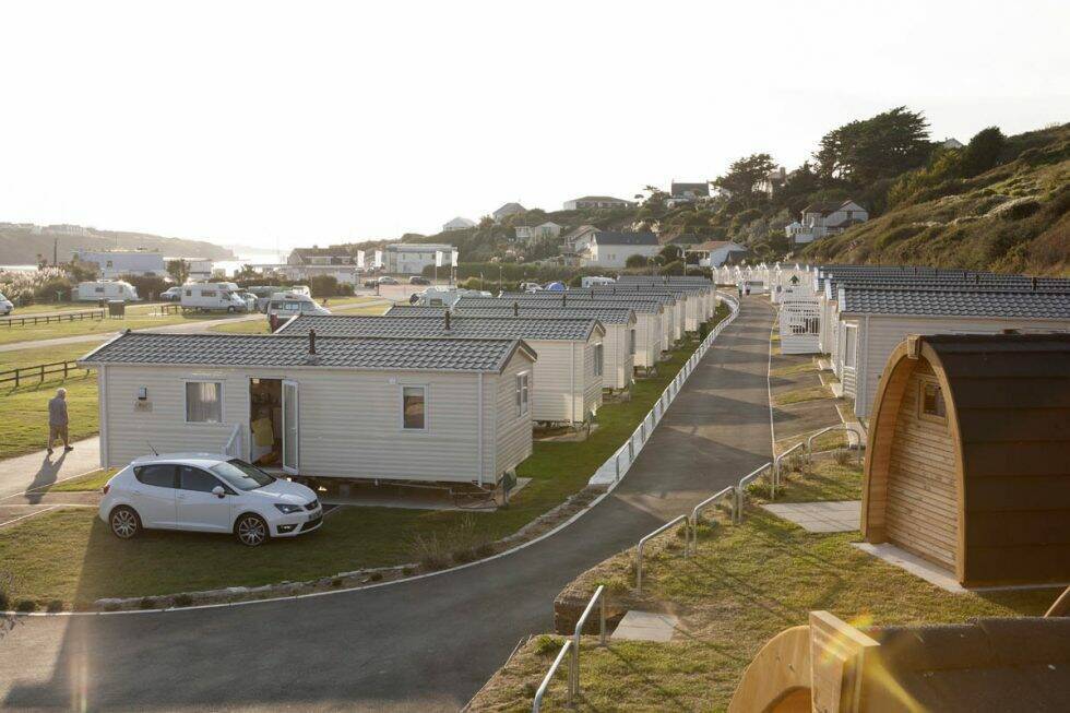 Camping Porth Beach Holiday Park in Newquay, UK (2024) | Book your ...