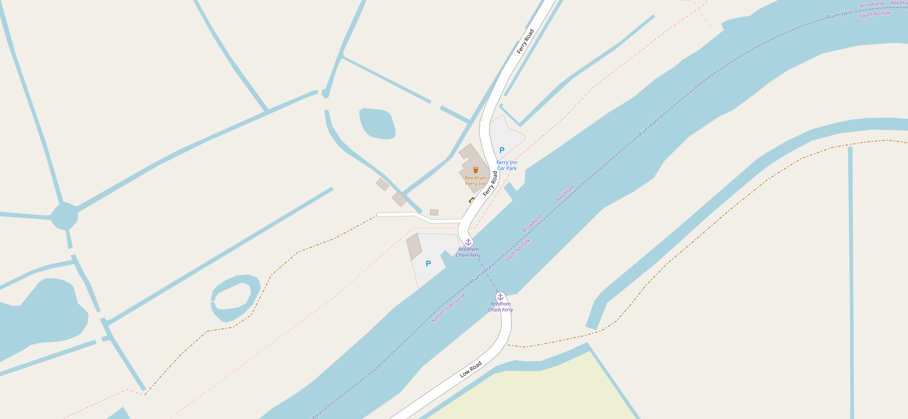 Camping Reedham Ferry Inn in Norwich, UK | JetCamp.com