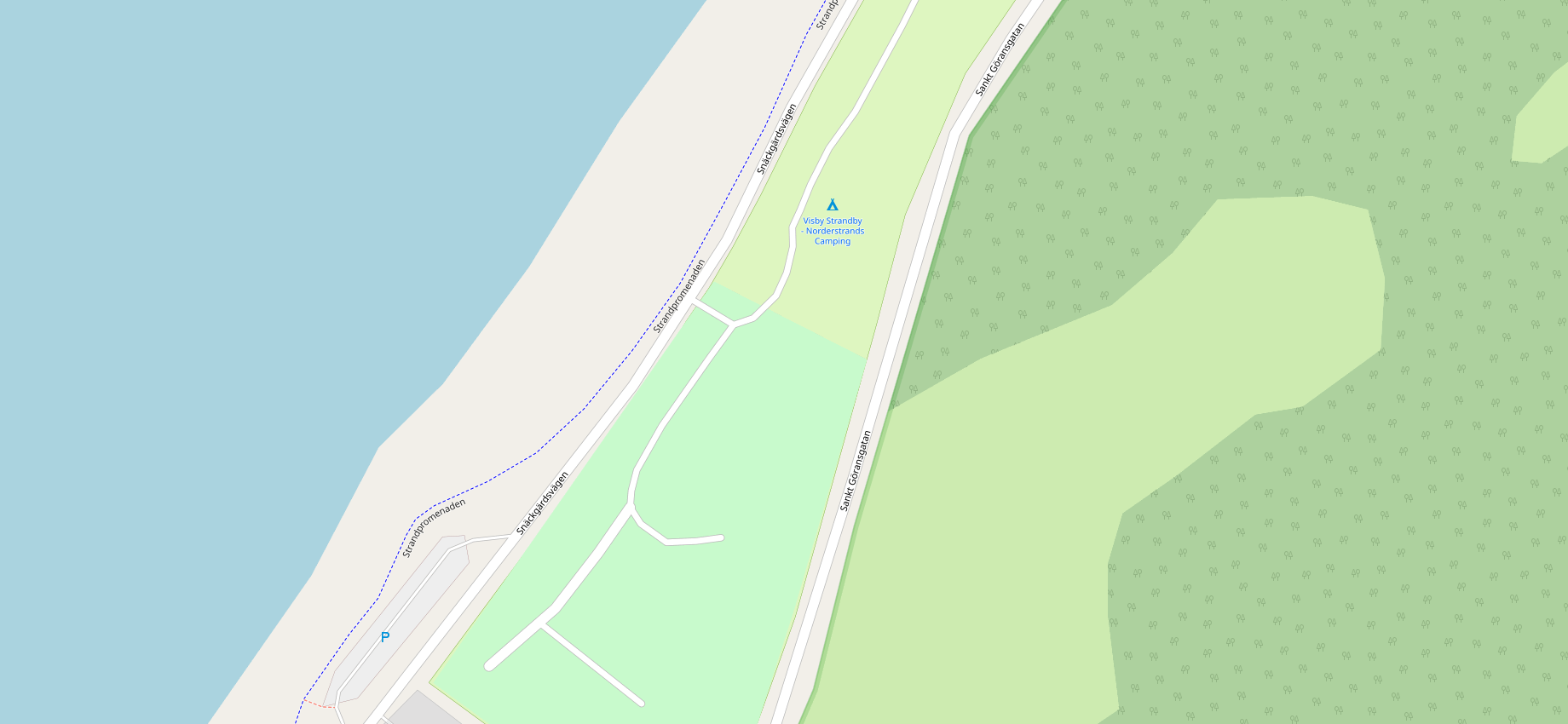 Camping Visby Strandby Norderstrand in Visby, Schweden | JetCamp.com
