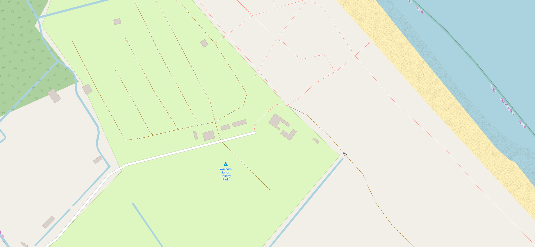 Camping Waxham Sands Holiday Park in Horsey - UK