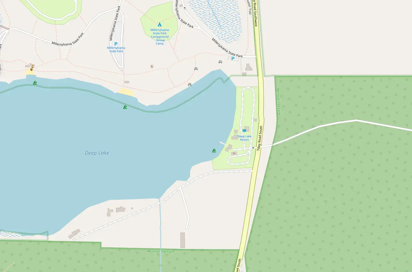Deep Lake Resort in Tenino, (2026) | All campgrounds, vacation resorts ...
