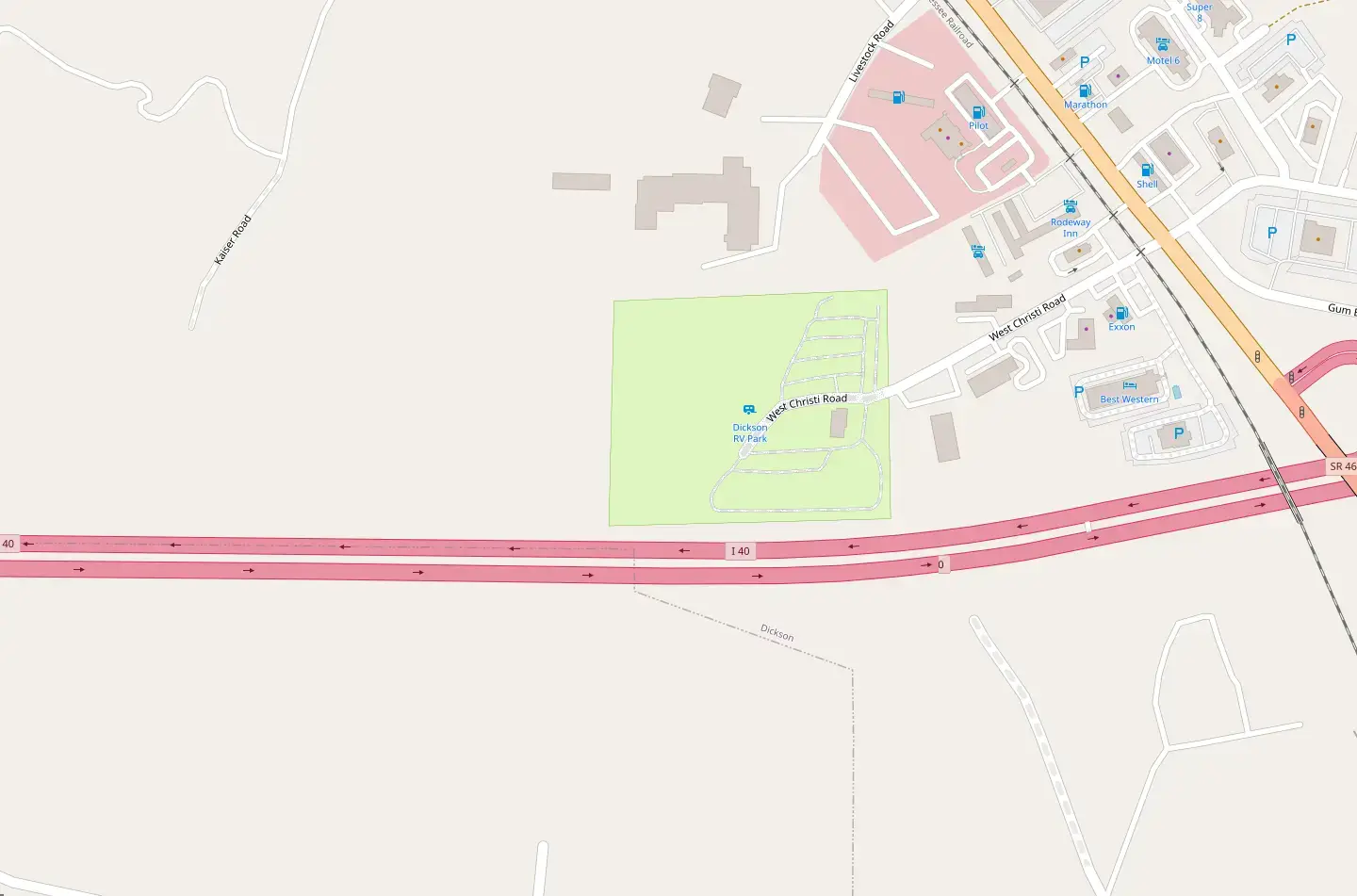 Dickson RV Park in Dickson, (2026) | Book your campground, vacation ...