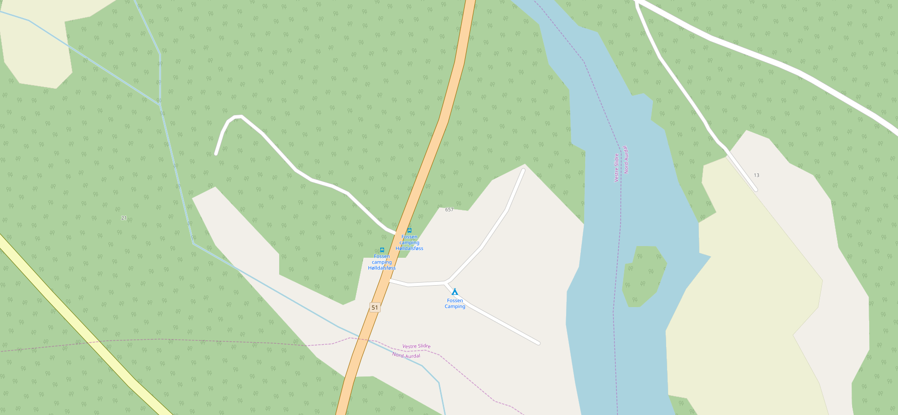 Fossen Camping in Fagernes, Norway (2023) | All campings on JetCamp.com