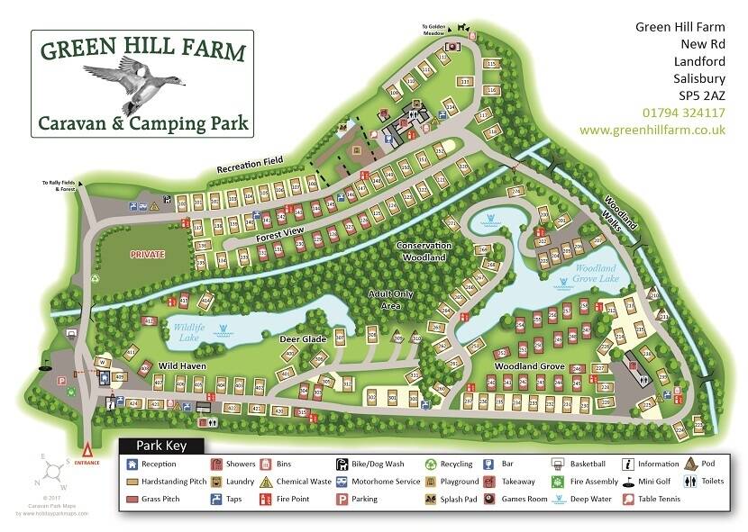 Green Hill Farm Holiday Village in Landford, UK (2025) | All campings ...