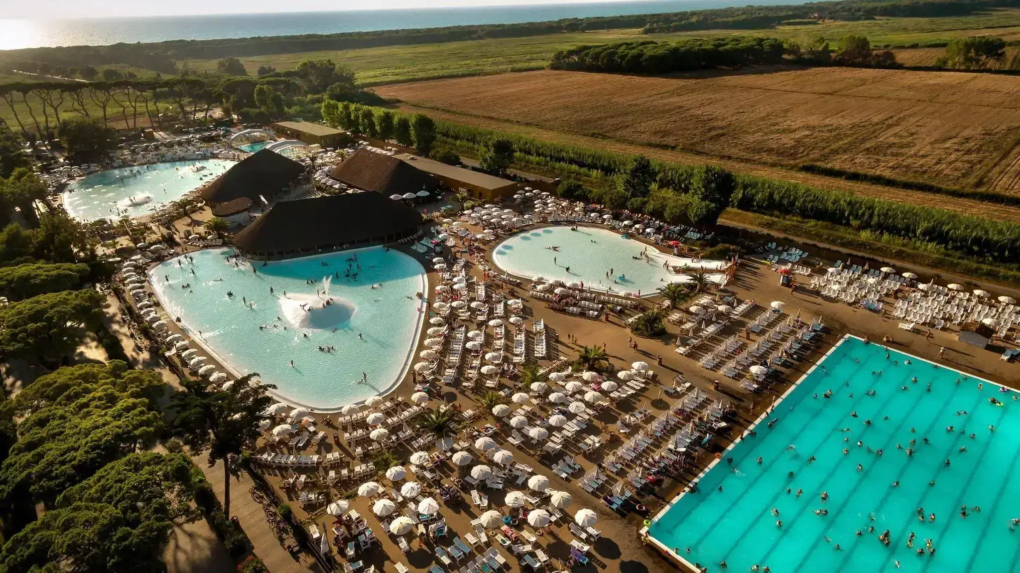 Camping Village Park Albatros Tuscany Map Camping Park Albatros | Alan