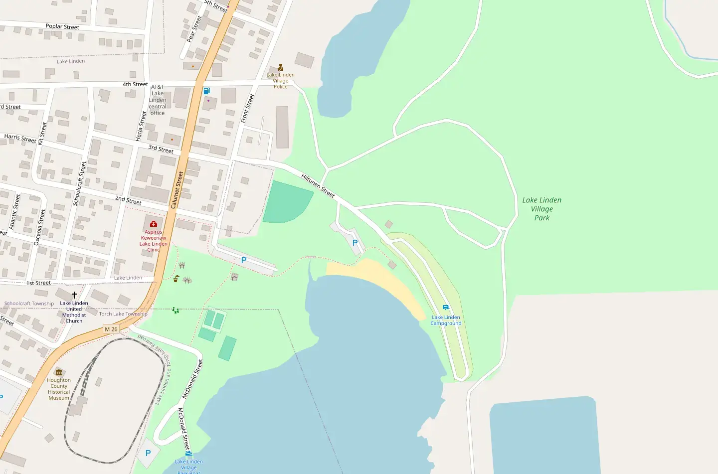 Lake Linden Campground in Lake Linden, United States of America (2026 ...