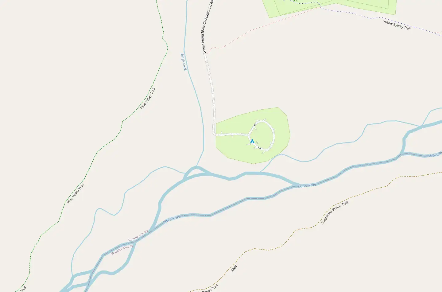 Lower Provo River Campground in Kamas, (2026) | JetCamp.com