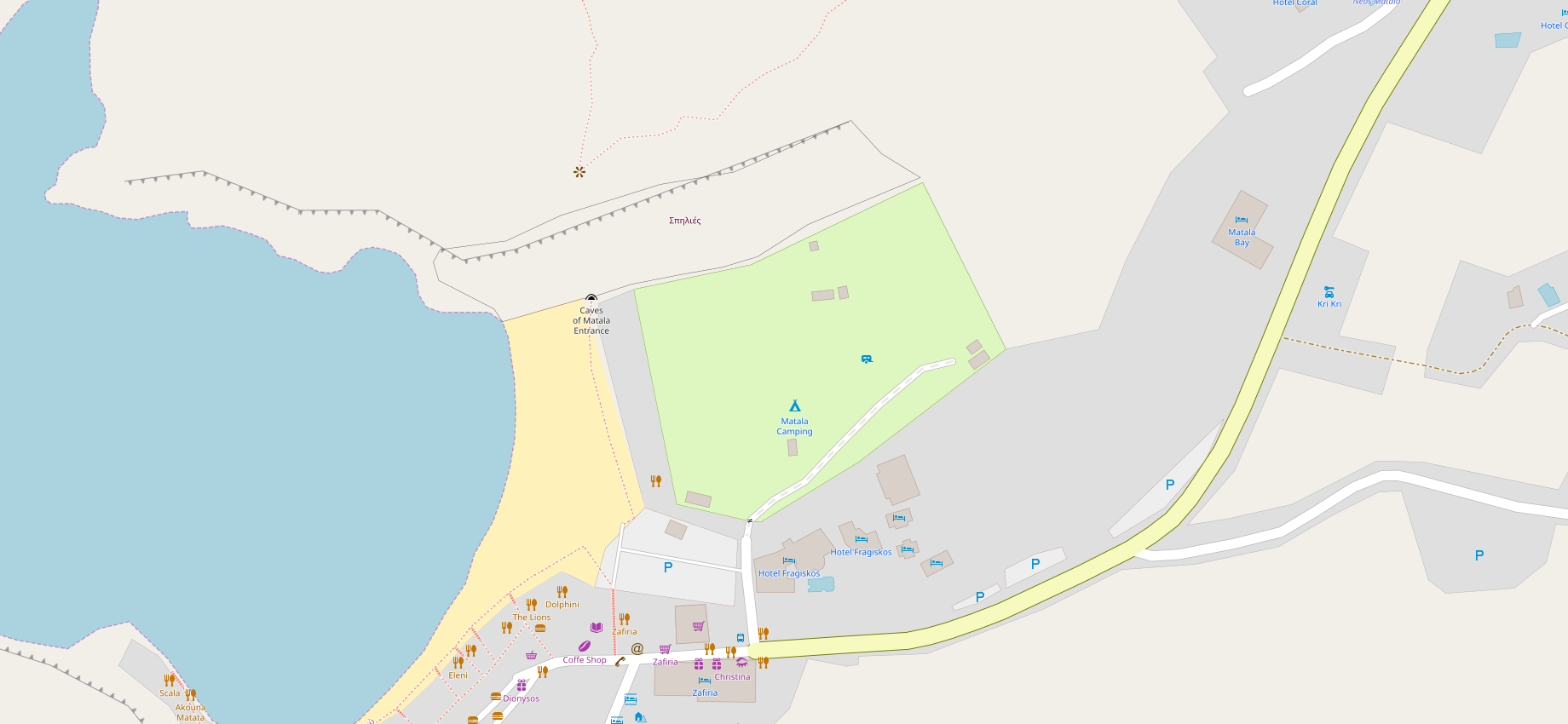 Matala Camping in Pitsidia, Greece (2023) | All campings on JetCamp.com