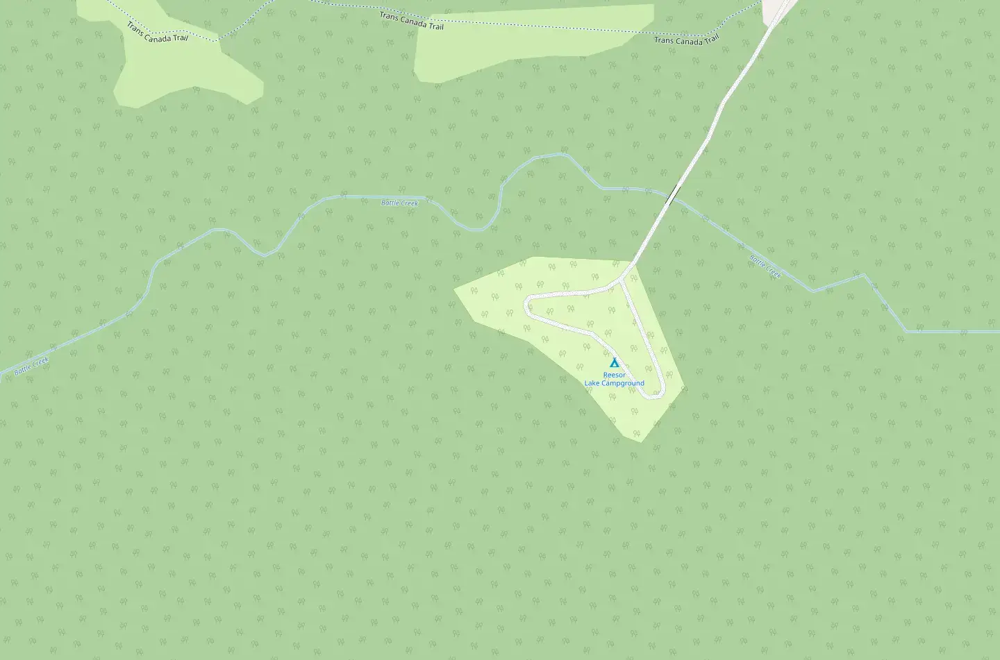 Reesor Lake Campground in Elkwater, Canada (2026) | JetCamp.com