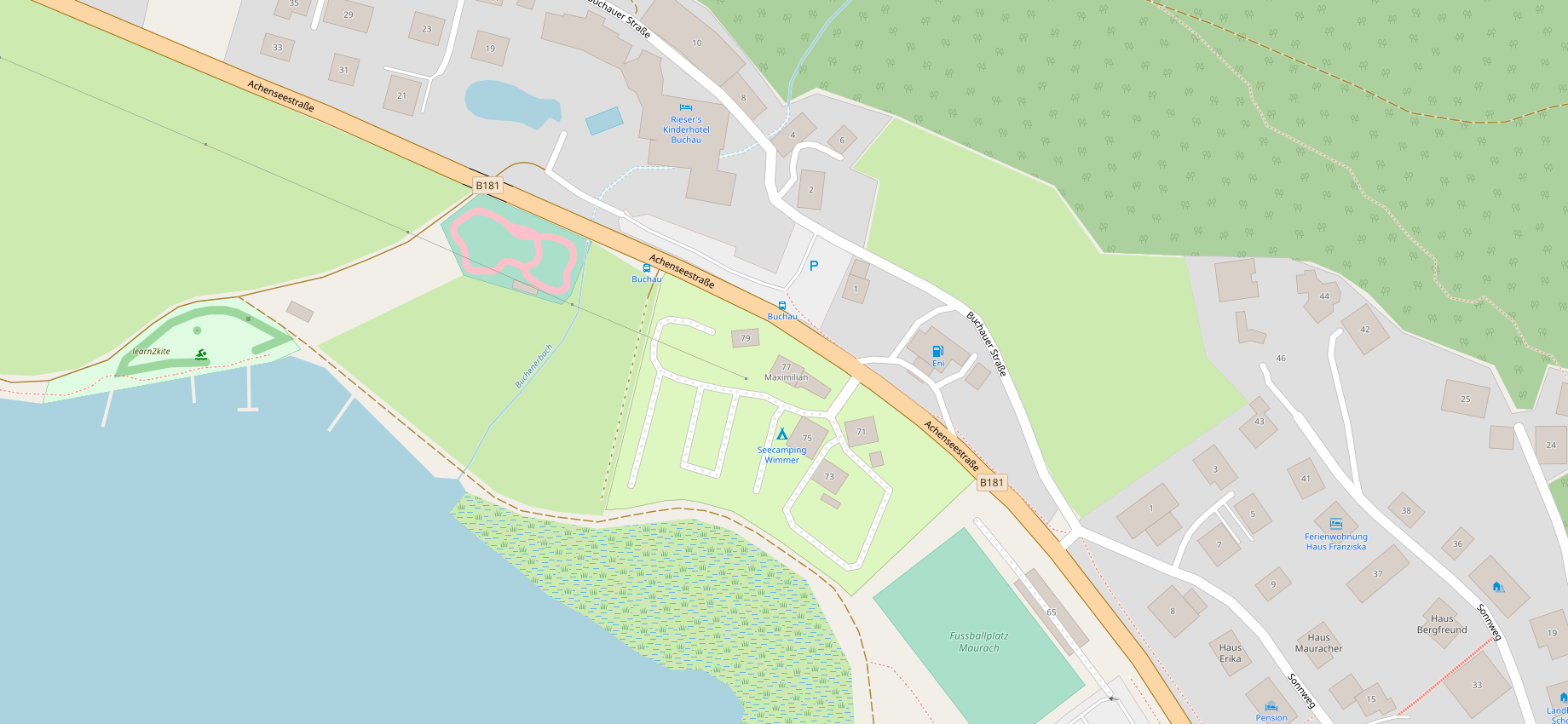 Seecamping Wimmer in Maurach, Österreich | JetCamp.com