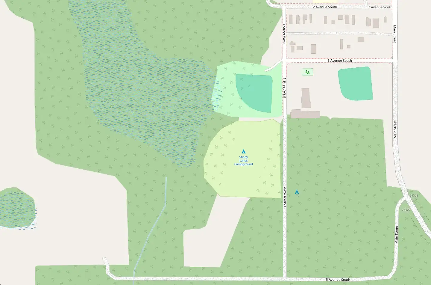 Shady Lanes Campground in Dixonville, (2026) | JetCamp.com