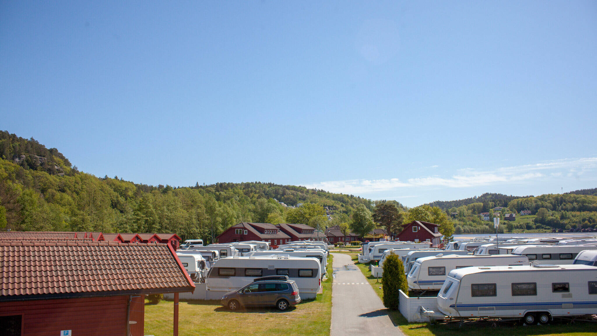 Solstrand Camping in Spangereid-vest-agder, Norwegen (2024) | Alle ...