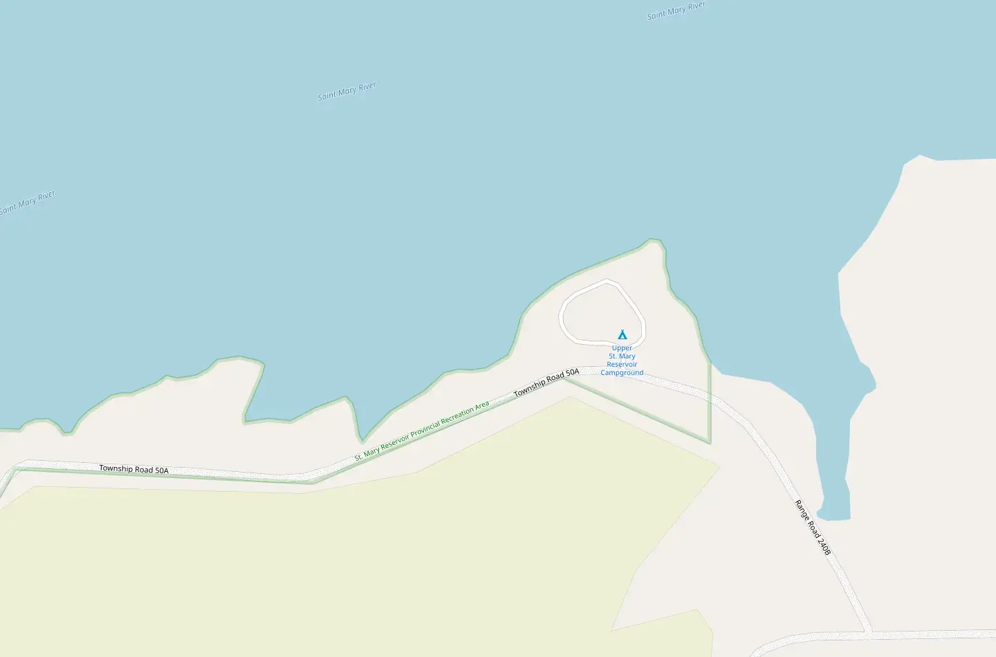 Upper St. Mary Campground in Magrath, Canada (2026) | JetCamp.com